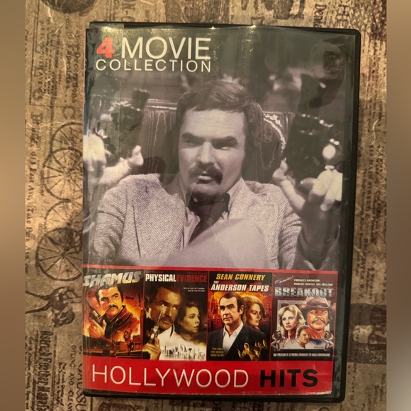 Media | 2 Disc Hollywood Hits 4 Movie Collection Suspenseful Action ...